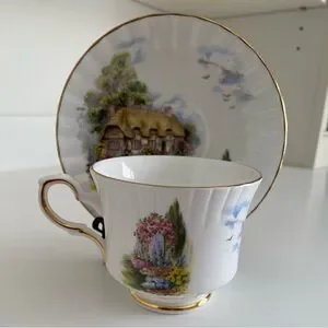 Royal Stafford | Dining | Euc Vtg Royal Stafford Teacup And Saucer With ...